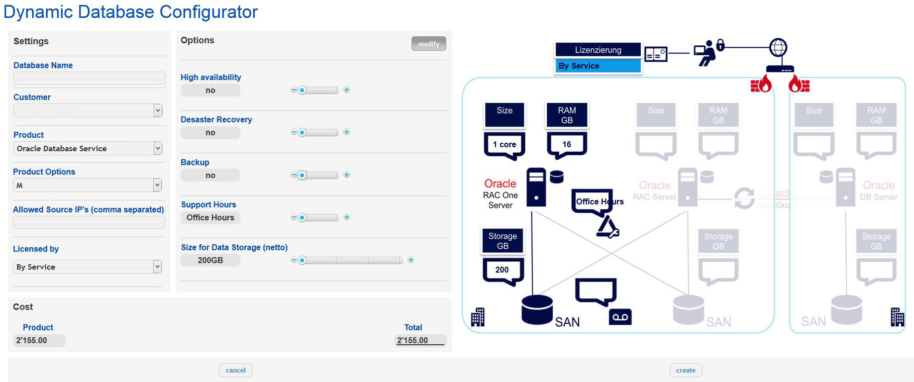 DBaaS, Database as a Service, DB Cloud, Private and Public | GreenBee
